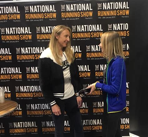Paula Radcliffe Talking To Running Blogger Miranda Markham Thoughts