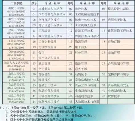 2021年黑龙江职业学院高职单招专业高三网