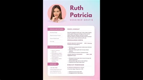 Design Creative Cv Professional Cv Ats Friendly