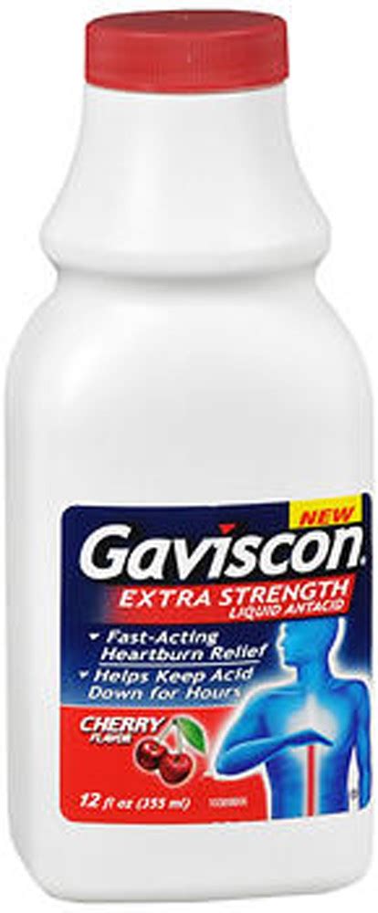 Gaviscon Líquido Cherry 12 Oz