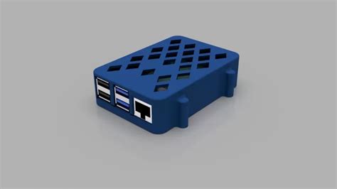 raspberry pi 4 case 3d printing model threeding