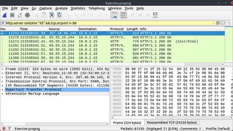 TryHackMe Wireshark Packet Operations Igor Sec S Blog