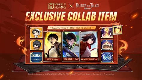 Mlbb X Aot Collab Event Claim Your Pre Registration Rewards