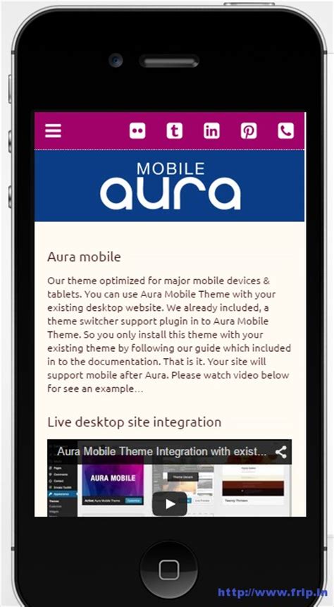 4 Best WordPress Mobile Themes 2025 Frip In