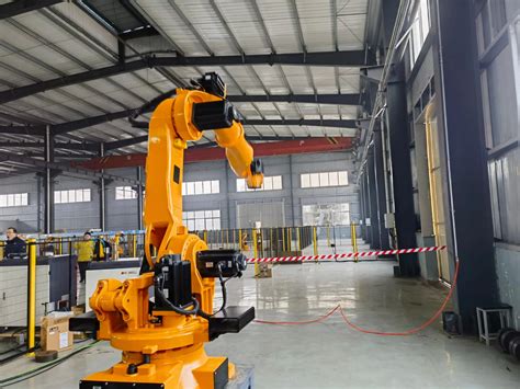 High Speed Robot Palletizer With Advanced Gripper Technology For Carton Plastic Bag Bucket