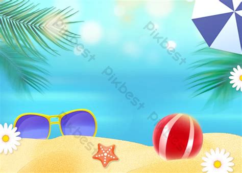 Beach Seaside Summer Psd Free Download Pikbest