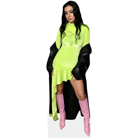 Charli Xcx Pink Boots Cardboard Cutout Celebrity Cutouts