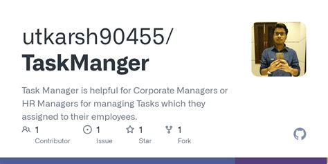 Github Utkarsh90455taskmanger Task Manager Is Helpful For Corporate Managers Or Hr Managers
