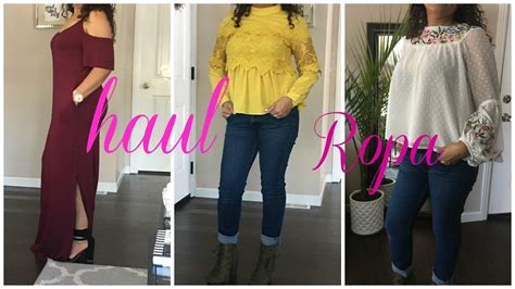 Haul De Ropa Ropa Bonita Y Barata Youtube