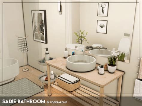The Sims Resource Parker Bathroom TSR Only CC