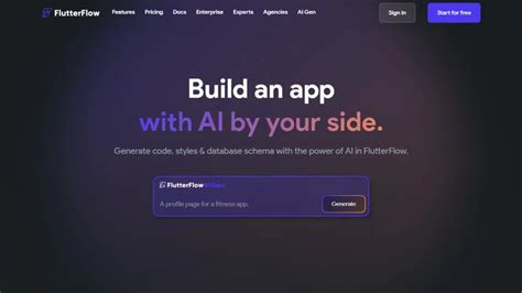 FlutterFlow AI Gen Overview 2025 Pricing And Best Features