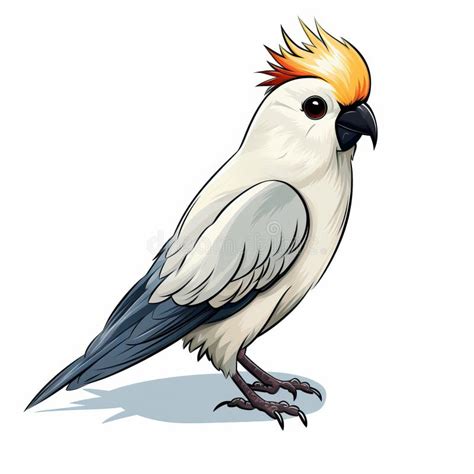 Cartoon Cockatiel Stock Illustration Illustration Of Cockateil 13994860