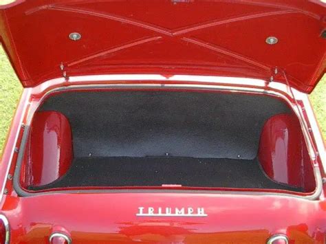 1961 Triumph Tr3 Roadster Red With Black Interior For Sale