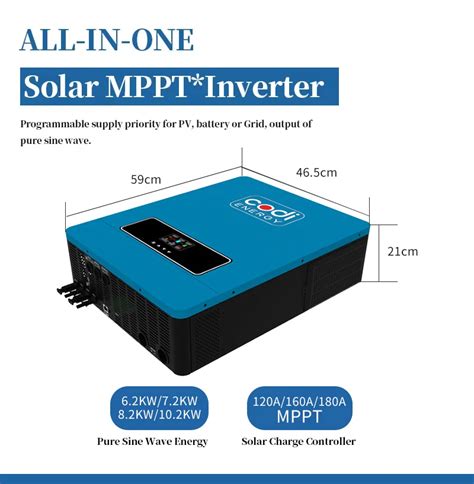 Inverter Powmr On Off Grid Solar Energy System Hybrid Inverter W W Solar Inverter Mppt