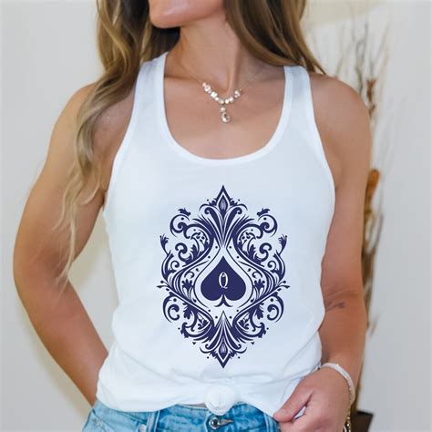 Queen Of Spades Tank Top For QOS Shirt Cuckold Tshirt For Hot Wife T