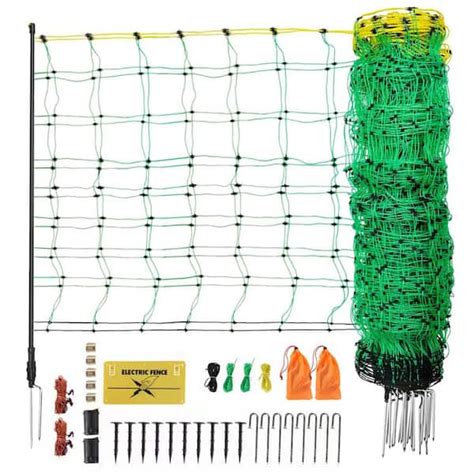 ATENGNES In H X Ft L Farms Utility Portable Mesh Electric Fence Netting PE Net Fencing