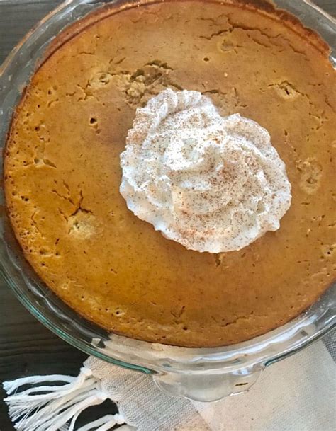 Weight Watchers Zero Point Crustless Pumpkin Pie Pattynewhouse Copy