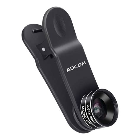 2 In 1 Wide Angle Macro Mobile Phone Camera Lens Adcom India