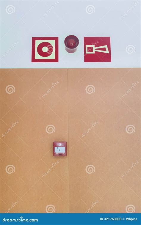 Alarm Buttons And Sound Signaling Stock Image Image Of Pull Alarms