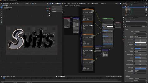 Mesh Need Help Applying Downloaded Material To Custom 3d Text In