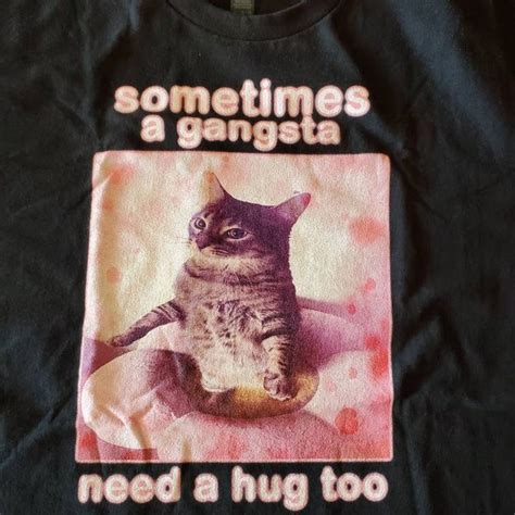 Funny Cat Meme T Shirt Cats Dank Memes Tee Freaky Unhinged Tshirt