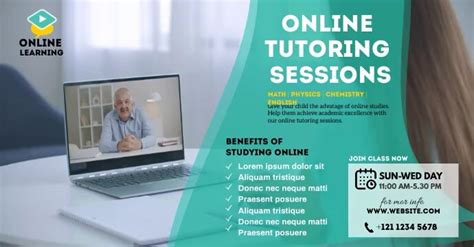 Online Classes Ads Template Postermywall