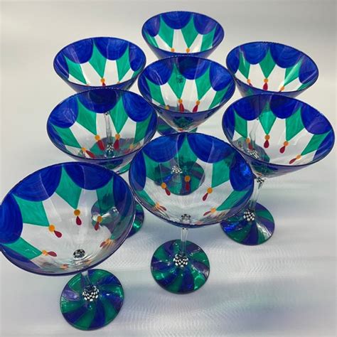 Decorative Glasses Etsy