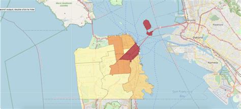 San Francisco Crime Interactive Choropleth Marker And Cluster Maps
