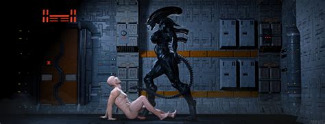 Rule 34 3d 3d Artwork Abuse Alien Alien Franchise Ballbusting