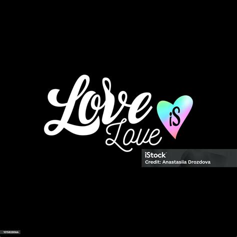 게이 글자 인쇄 재료와 디자인 요소에 대 한 문자 Lgbt 무지개 손으로 개념적 포스터 필기 구를 사랑 사랑 검은 배경에 고립 이다 벡터 일러스트 레이 션 0명에 대한 스톡