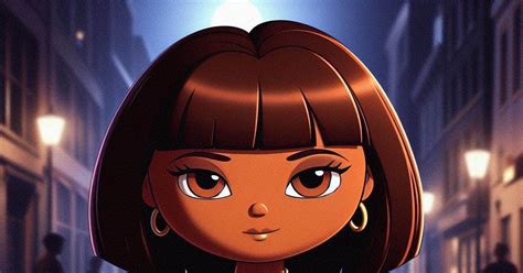 Girl Ai Wet Dora At Night Pixiv