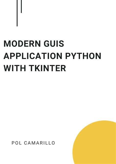 Modern Guis Application Python With Tkinter Building User Friendly Gui
