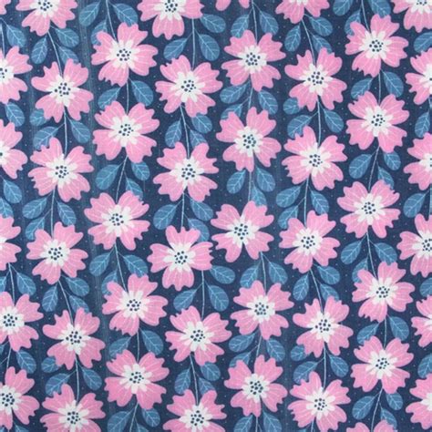 Flowers Floral Roses Polycotton Fabric