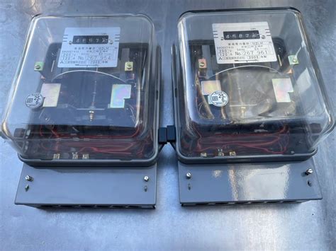 Yahoo オークション 三菱電機 普通電力量計 M2LM形 交流 単相 3線式