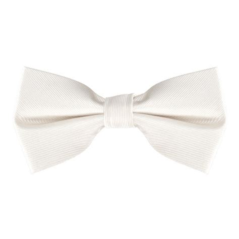 Ivory Pre Tied Bow Tie Suspenderstore