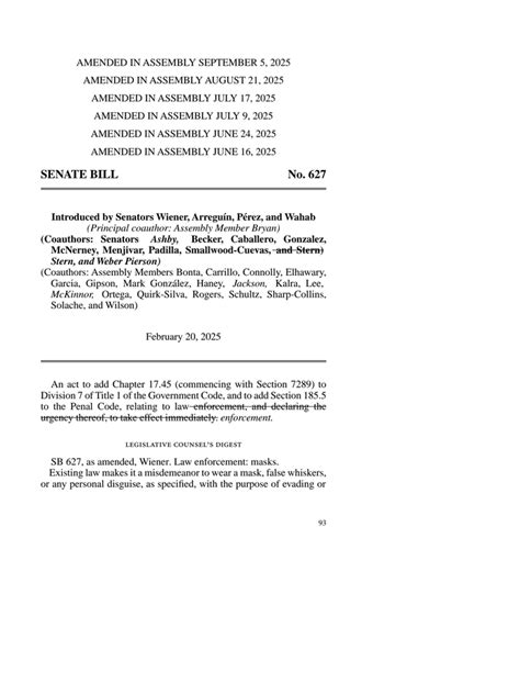 Face Mask Bill Documentcloud