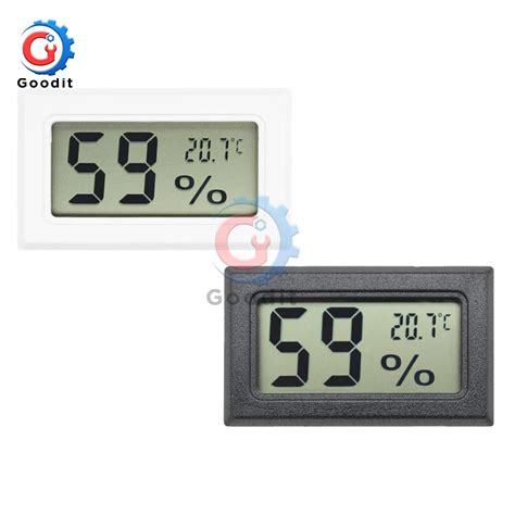 Therye Mini Capteur De Temp Rature Num Rique LCD Hygrom Tre Jauge