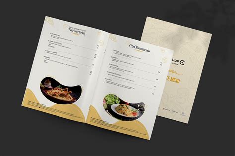 Restaurant Menu Design On Behance