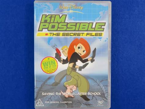 WALT DISNEY KIM Possible The Secret Files DVD Region 4 Fast