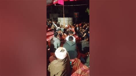 सभी कलाकारों ने सुंदर भजन गाया और गांव वासियों ने सुंदर भजन सुना