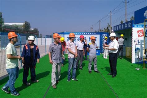 当涂县多家施工单位观摩采石古镇项目 中国十七冶集团有限公司