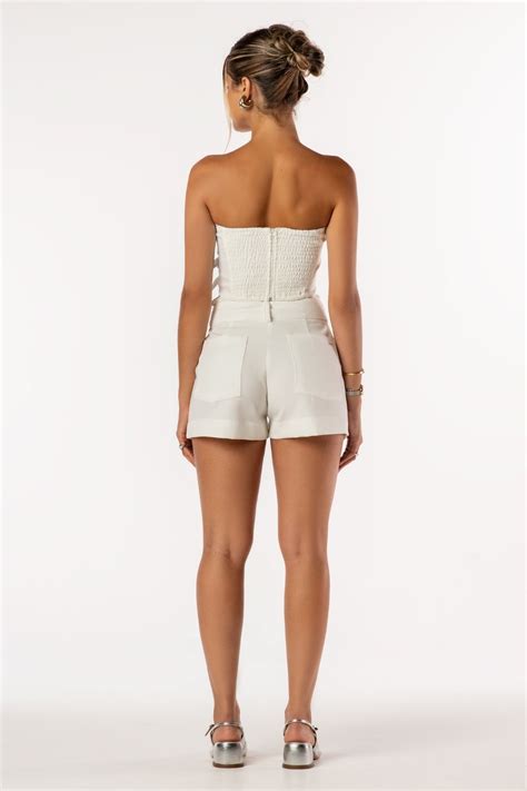 Corset Alfaiataria Com Fivelas Inquérito Moda Feminina Sua Nova
