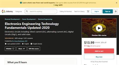 The 10 Best Online Electrical Engineering Courses Of 2023 Intelligent