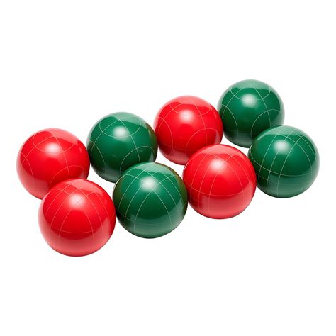 Vevor Bocce Ball Set 107 Mm With 8 Resin Balls Pallino Carrying Bag