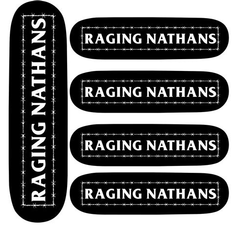 Robert Wire Skate Deck The Raging Nathans The Last Great Punk Band