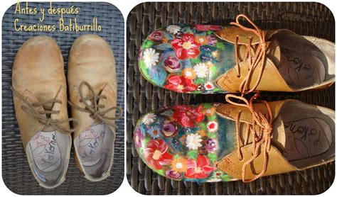 Creaciones Batiburrillo Como Pintar Zapatos