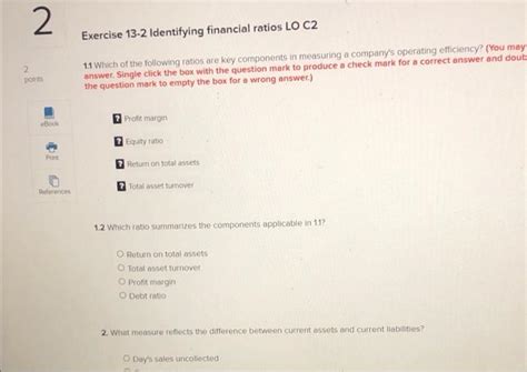 Solved Exercise 13 1 Building Blocks Of Analysis Lo C1 For