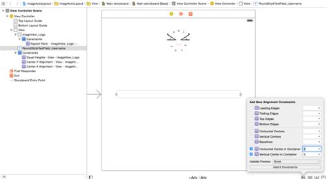 Ios Autolayout With Uitextfields And Uibuttons Anus Crazy World