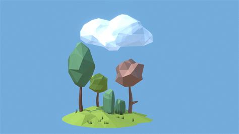 Tiny Trees 3d Model By Angieb1970 Df6f977 Sketchfab
