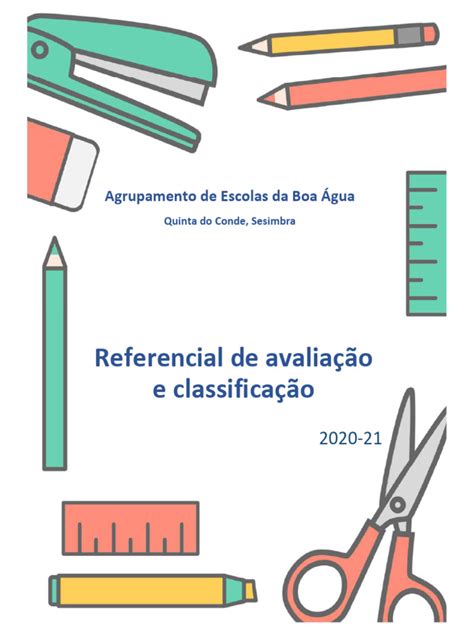 Aeba Referencial Avaliação 2020 21 Compactado Pdf Aprendizado